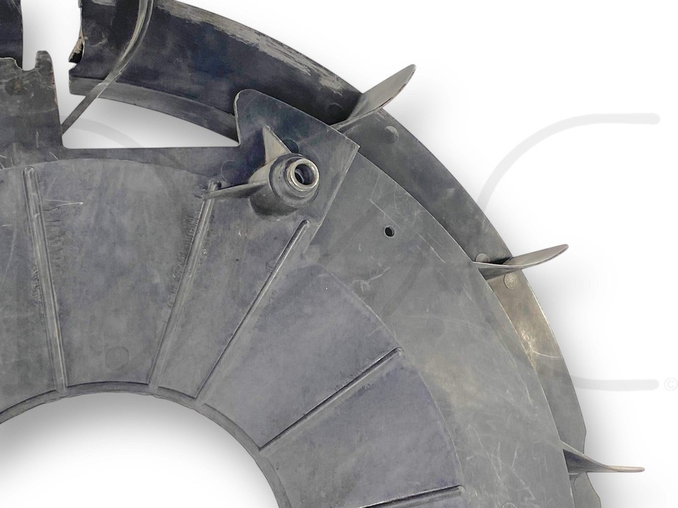 05-07 Ford F250 F350 6.0 6.0L Diesel Radiator Inner Fan Shroud 5C34 ...