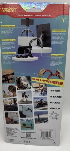 Tenikle Pro Flexible Tripod Bendable Suction Cup Camera/Phone Mount ...