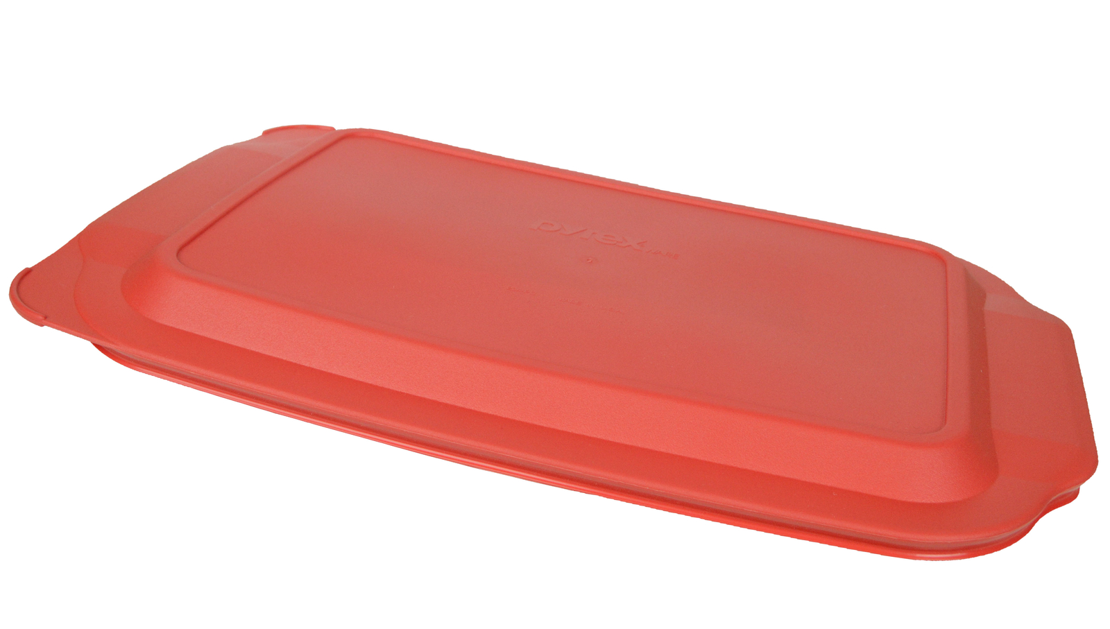 Pyrex 234-PC 4Qt Plastic Rectangular Red Replacement Lid 2PK for Glass ...