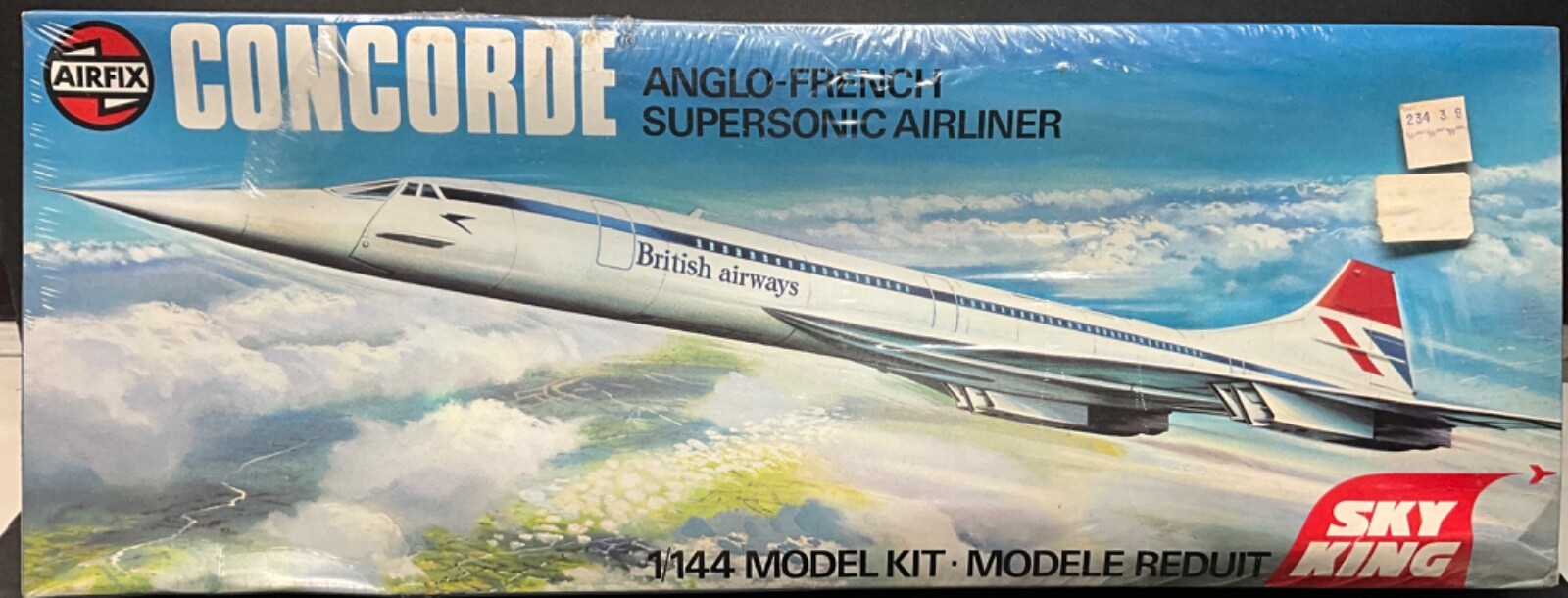 Airfix 1:144 Concorde Sky King Vintage Model Airplane Kit 06175-1 ...