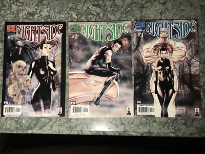 Nightside #'s 1-3 of 4 2001 High Grade 9.2 Marvel Comic Book Set B3-57 ...