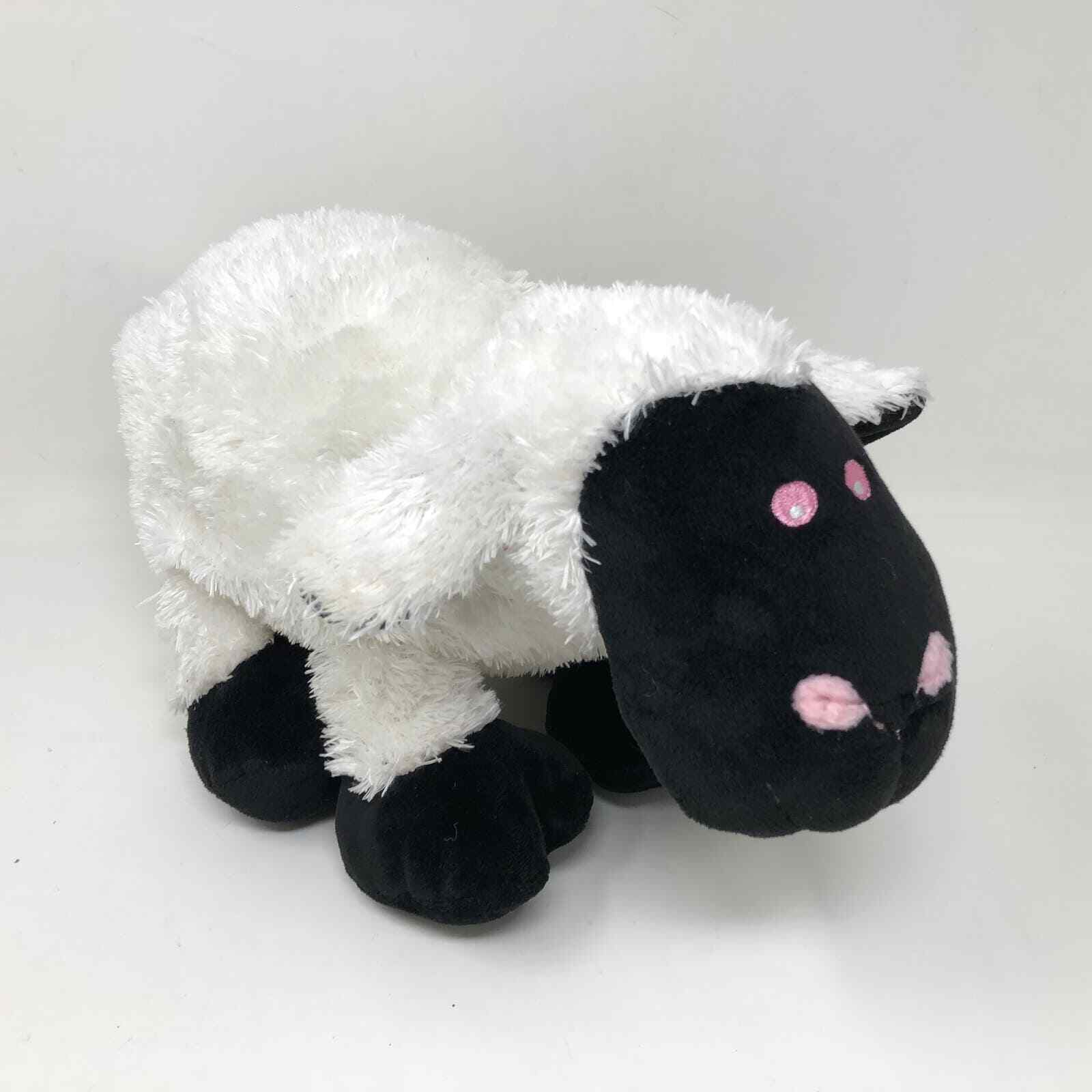 Commonwealth Easter Lamb Plush White Black Face Pink Sewn Eyes Stuffed Sheep | eBay