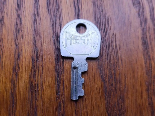 Presto Lock Company Vintage Key #2278 Garfield New Jersey USA | eBay