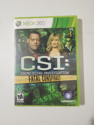 CSI: Crime Scene Investigation - Fatal Conspiracy (Microsoft Xbox 360 ...