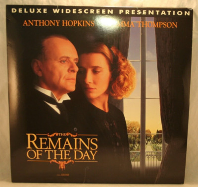 Laserdisc y * Remains of the Day * Anthony Hopkins Emma Thompson John ...