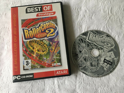 ROLLERCOASTER TYCOON 2 PC CD-ROM ATARI 3+ 825247032900 | eBay UK