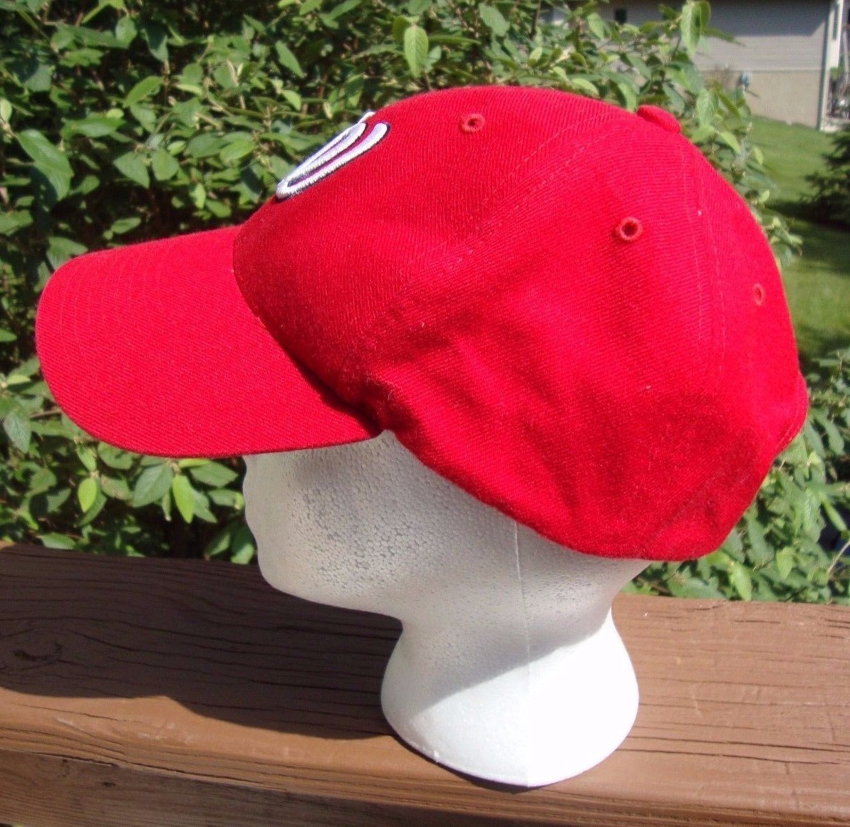 Washington Nationals Baseball Cap Hat Red MLB One Size Fits All 15% ...