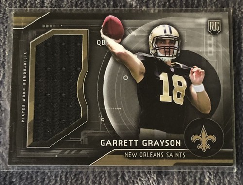 Garrett Grayson 2015 Topps ROOKIE JUMBO RELIC RC #RJR-GG New Orleans ...