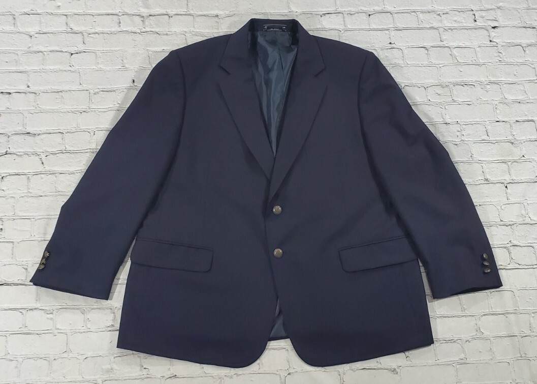 Bert Pulitzer 100% Worsted Wool Two Button Blazer Jac… - Gem
