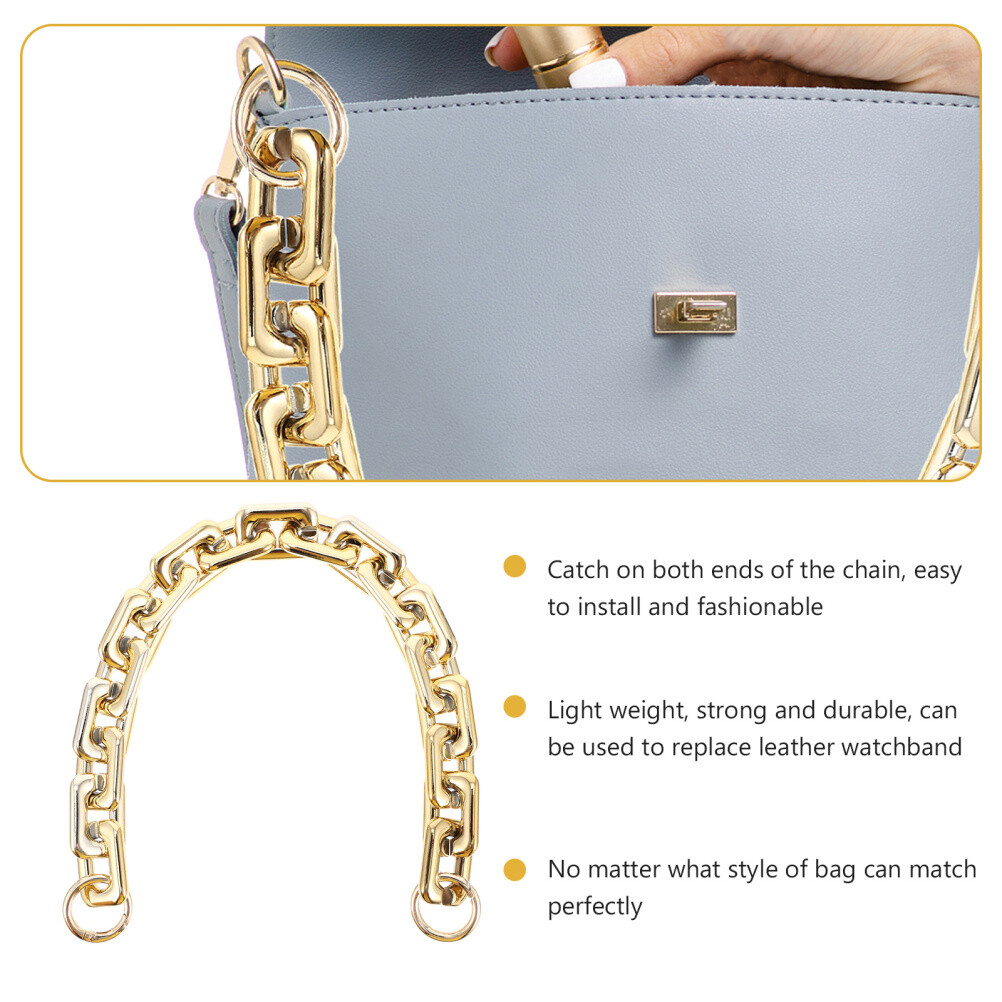 Acrylic Strap Replacement Handbag Chain Strap Replacement Chain Retro ...