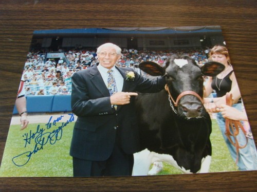 Phil Rizzuto Autograph / Signed 8 x 10 Photo New York Yankees Holy Cow ...