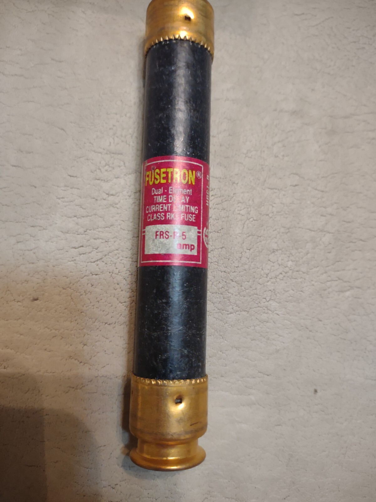 FUSETRON Dual Element FRS-R-5 6/10, CLASS RK5 600V FUSE, LOT OF 8 | eBay