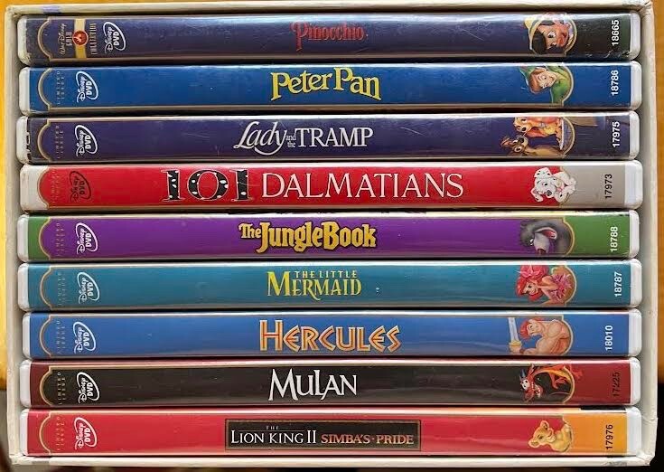 WALT DISNEY Animated Anthology 9 -DVD Box Set 717931007209RARE Like NEW ...