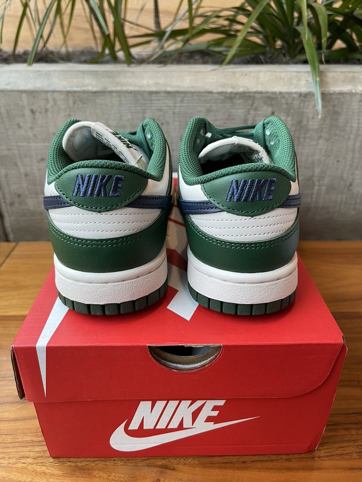 NEW Nike Dunk Low Retro Gorge Green Midnight Navy Women's Size 9 DD1503 ...