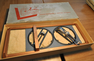 Vintage Fowler Engineering Ellipsograph Ellipse Drawing Tool ~ Circa ...