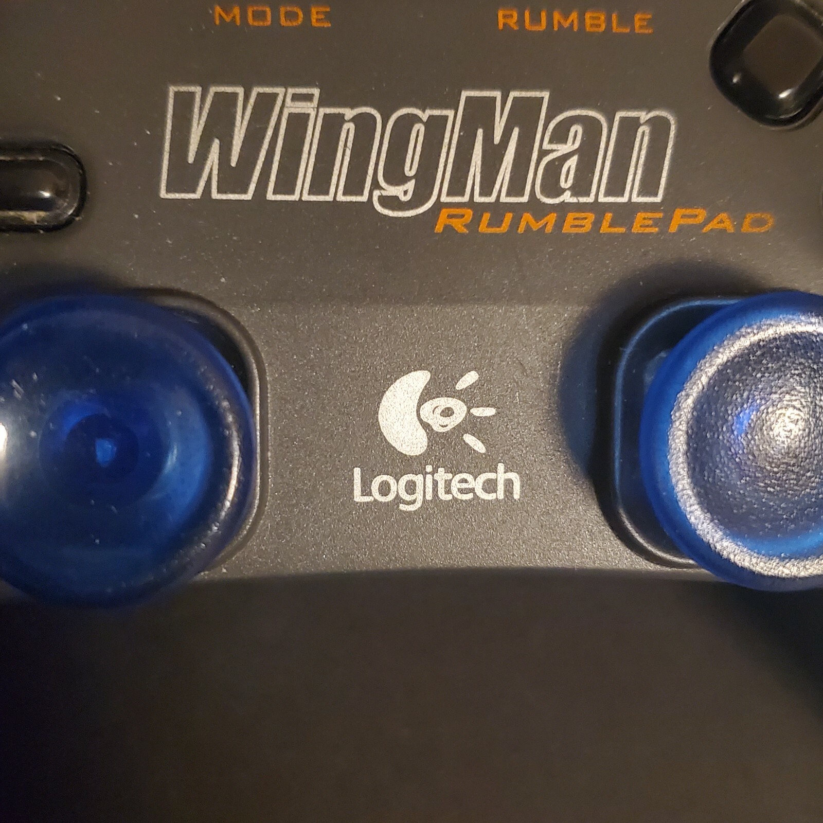 Logitech WingMan RumblePad Wired USB PC Game Controller Retro Gaming ...