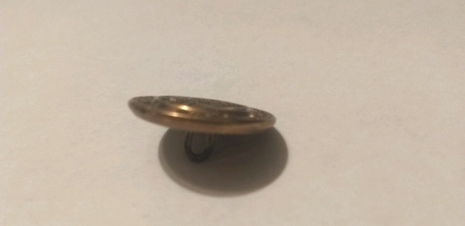 Vintage Hessian Soldier Button Es Devs Spes Nostra Teutonic Eagle 1 3/8 ...