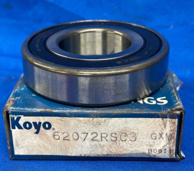 KOYO SEALED BALL BEARING, 6207 2RS C3 35MM X 72MM X 17MM | eBay