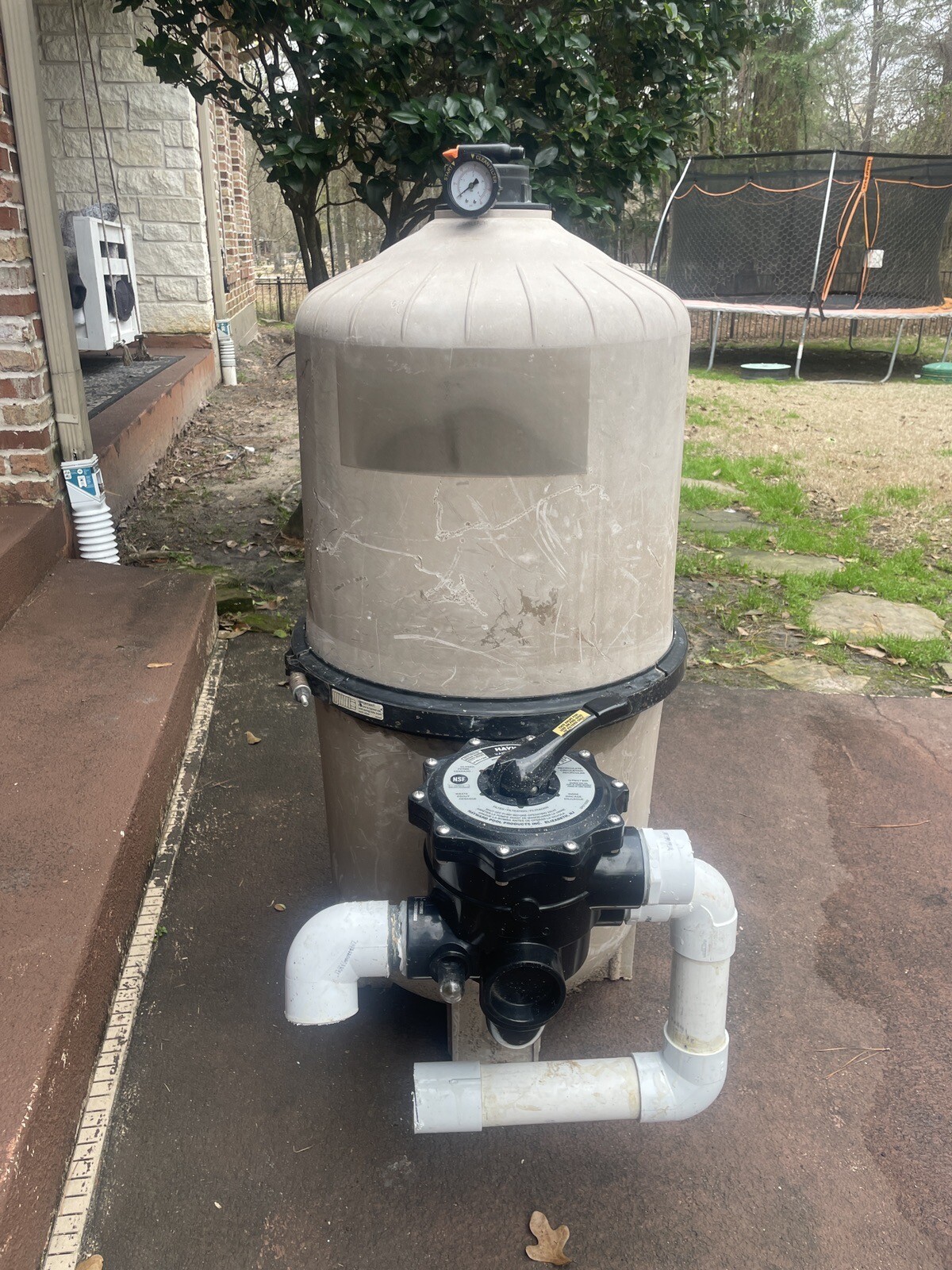 HAYWARD D.E. POOL FILTER #DE6020 - 60 SQ. FT. PRO-GRID DE FILTER & 6 ...