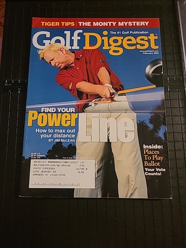 Golf Digest Magazine February 2003 2000's Lifestyle Golf Sports Ads | eBay