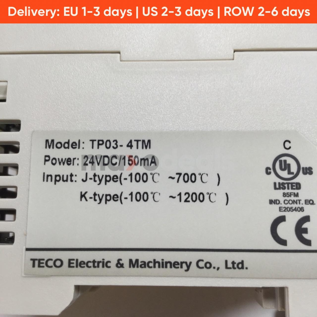 Teco TP03-4TM Programmable logic controller PLC NFP for sale online | eBay
