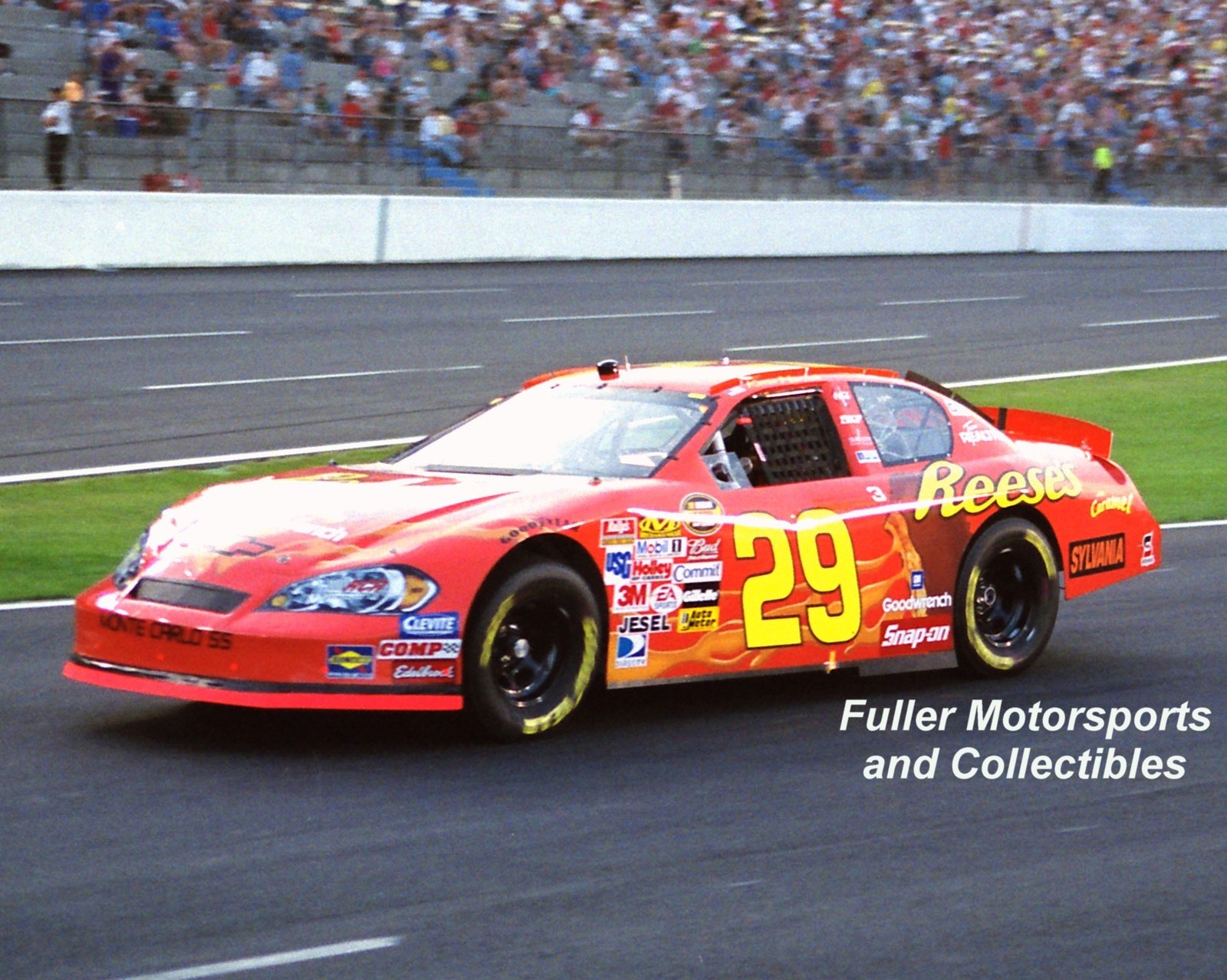 KEVIN HARVICK 2006 #29 REESE'S CHEVY NASCAR 8X10 PHOTO NEXTEL CUP ...