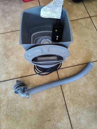 SFX1000 above ground pool pump and filter with GFCI 120vac cord (read ...