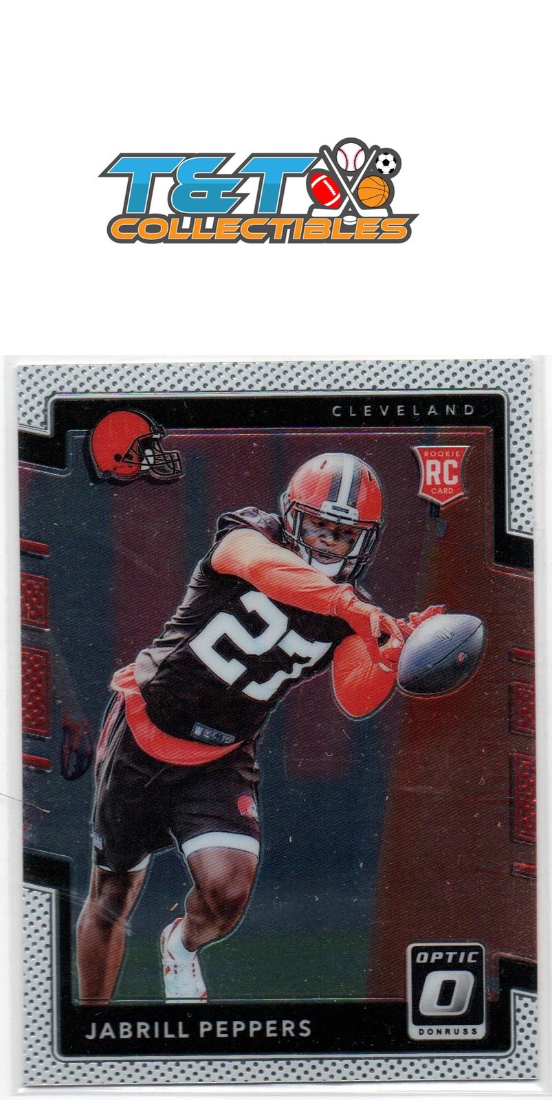 Jabrill Peppers 2017 Donruss Optics #140 Cleveland Browns RC 8 | eBay