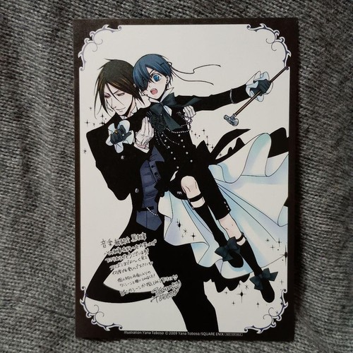 Musical Black Butler Illustration Card Live | eBay