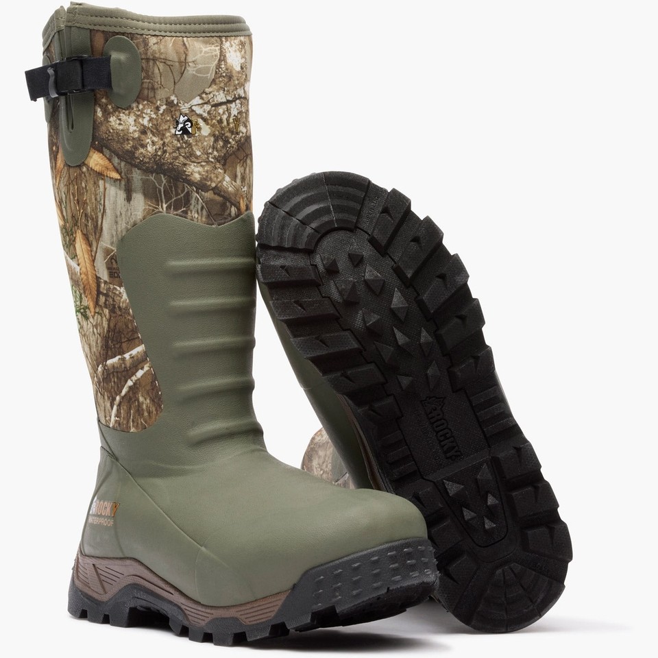 ROCKY SPORT PRO RUBBER 1200G INSULATED WATERPROOF BOOTS RKS0382 [ALL ...