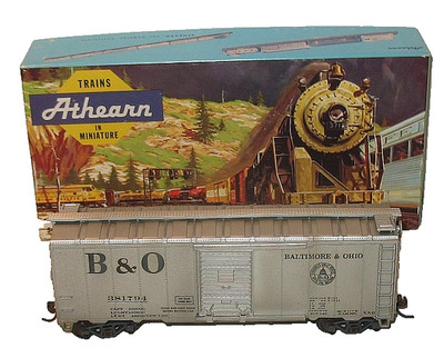Athearn Blue Box Ho Scale Baltimore & Ohio Silver Box Car 381794 ...