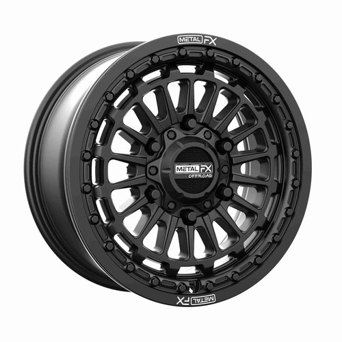 15x10 Metal FX Offroad Delta 6R Satin Black UTV BEADLOCK Wheel 6x5.5 ...