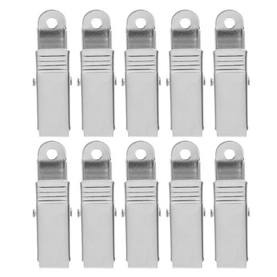 10 Pcs Metal Wire Clips Mini Clamps Strong Grip For Projects | eBay