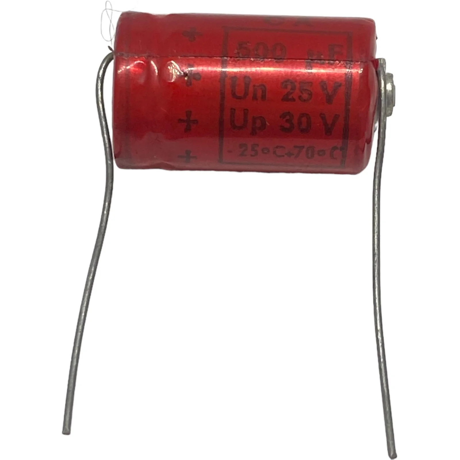500uF 25V 30V Axial Electrolytic Capacitor Microfarad 26x16mm | eBay