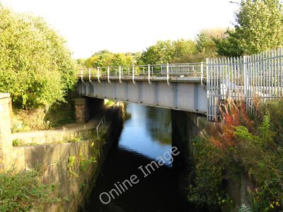 Photo 6x4 Girder bridge Rotherham This railway bridge WME17 crosses the ...