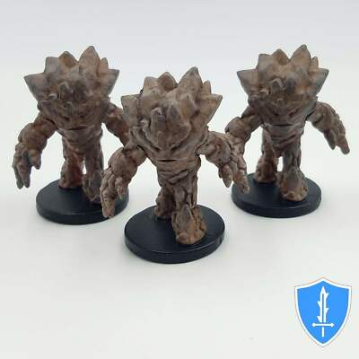 Earth Elemental x3 - Elemental Evil #19 D&D Miniature | eBay