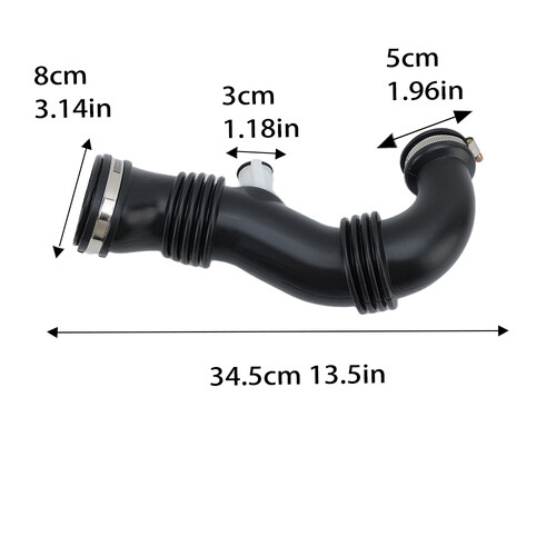 Air Filter Turbo Intercooler Pipe For Citroen Peugeot 1.6 HDI 1434E1 ...