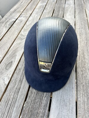 Samshield Premium Helmet, Navy With Leather, Large Shell | eBay