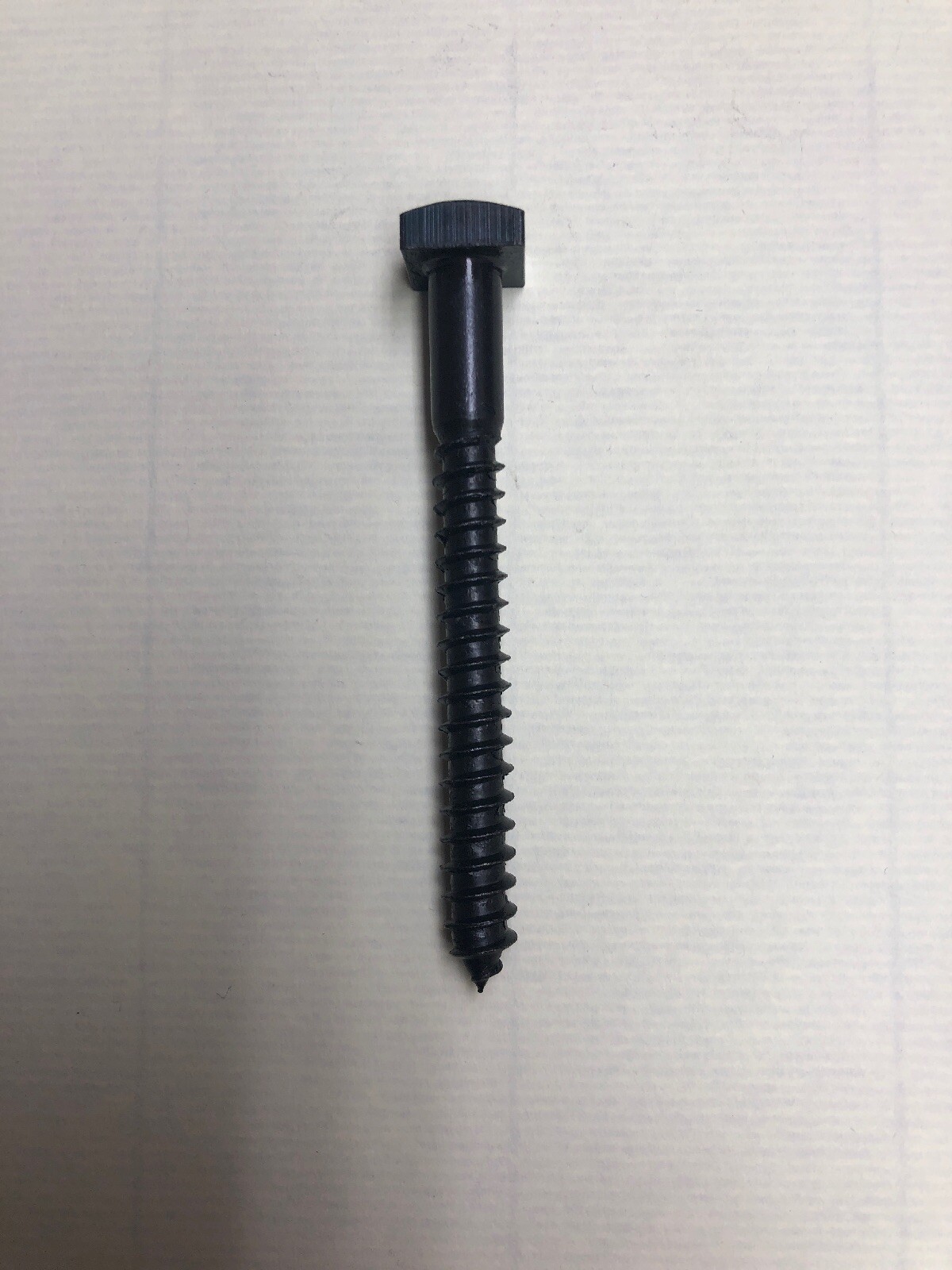 5/16 x 3 Square Head Lag Bolt Blacksmith Antique Screw Black Oxide (10 ...