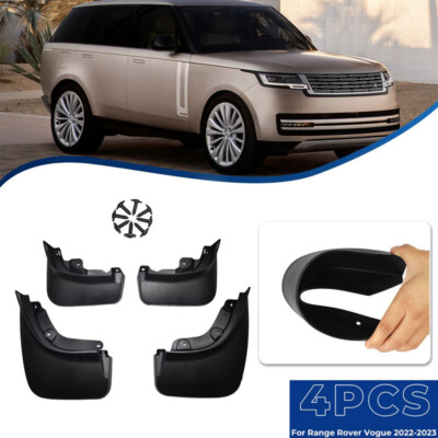 4pcs Front+Rear Mud Flaps Splash Guards Mudguard for Range Rover Vogue ...