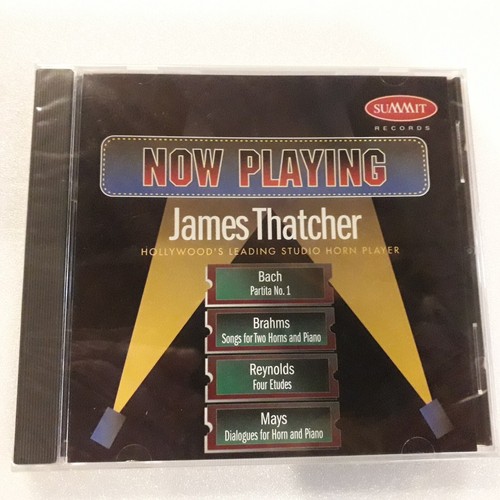 CD.NOW PLAYING.James THATCHER.HOLLYWOOD S LEADING STUDIO HORN PLAYER ...