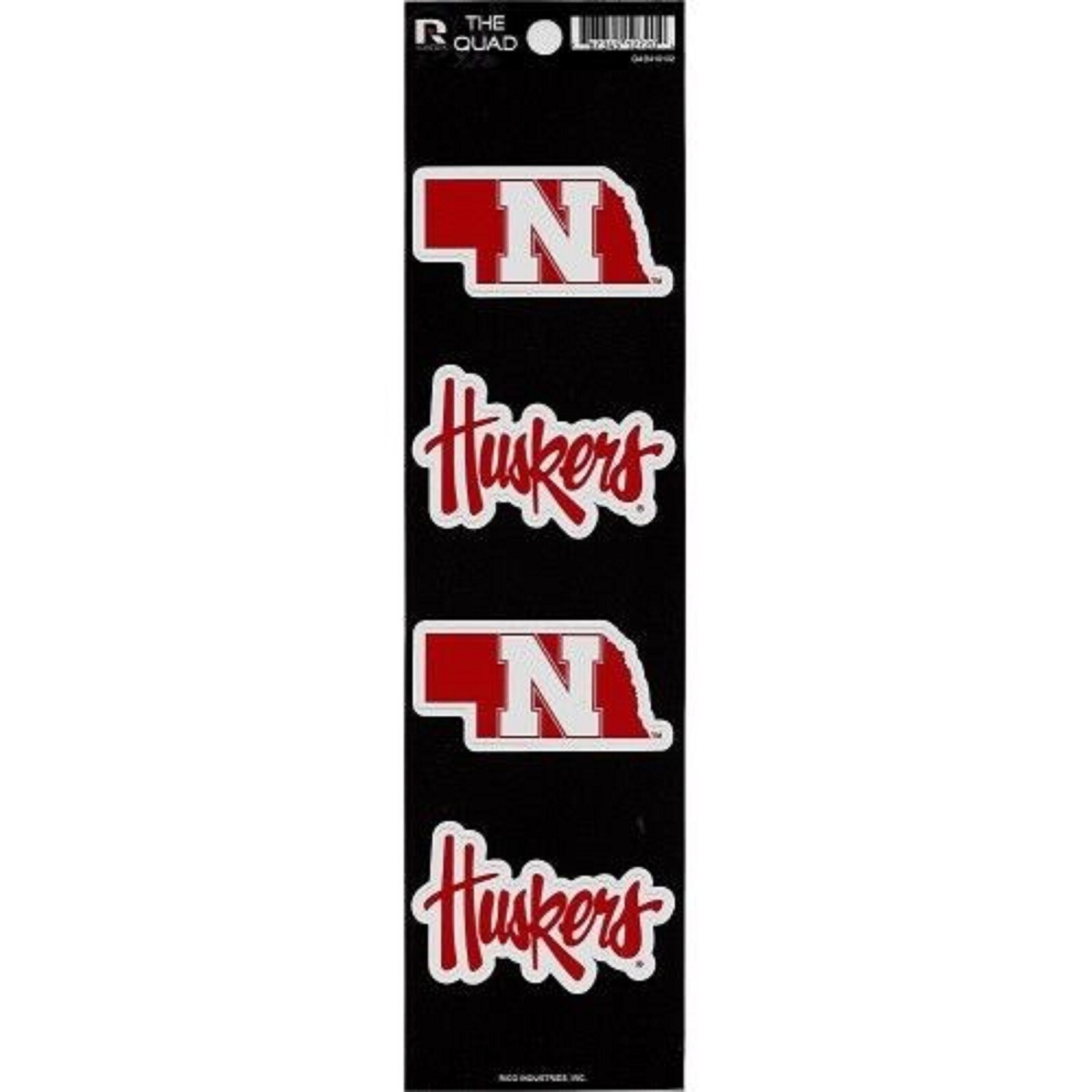 nebraska cornhuskers huskers ncaa college spirit car auto sticker decal ...