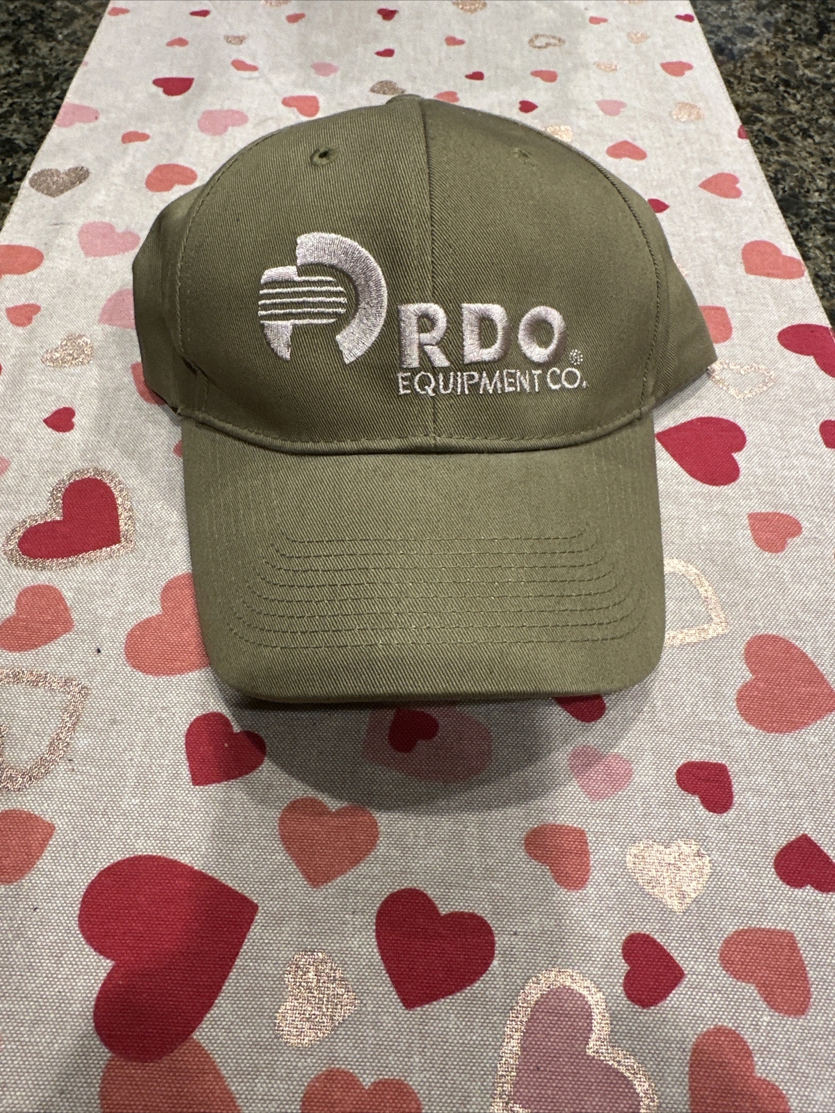John Deere RDO Equipment CO. Baseball Hat Adjustable Olive Green | eBay