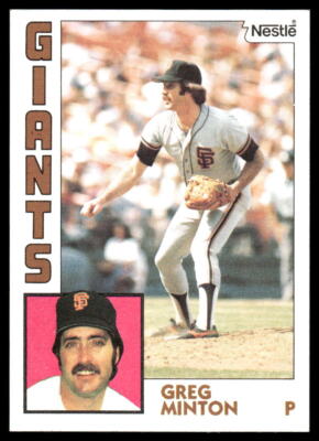 1984 Topps Nestle #205 Greg Minton - EXMT | eBay