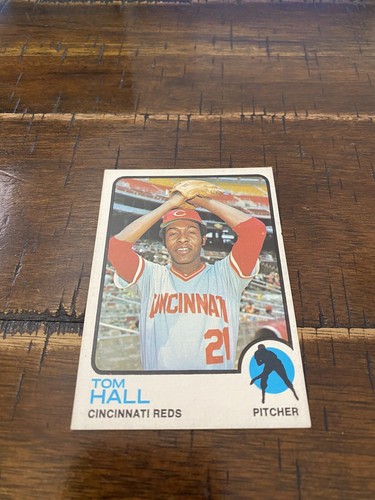 Tom Hall 1973 Topps Cincinnati Reds #8 | eBay