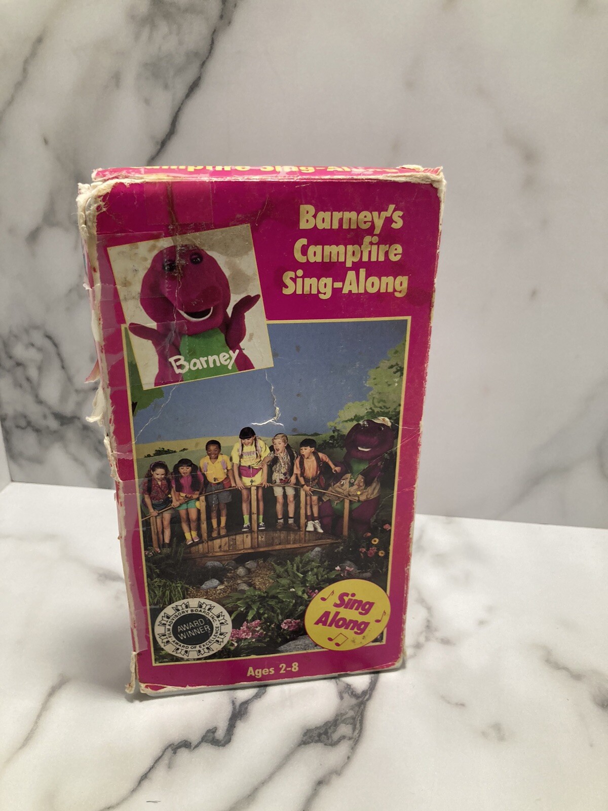 Barney barneys campfire sing along vhs 1990 - myetolf