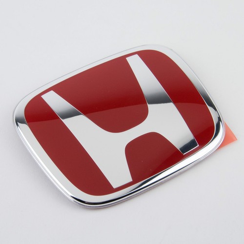 GENUINE STYLE HONDA CIVIC TYPE R REAR RED EMBLEM FOR 5D HATCHBACK FK ...