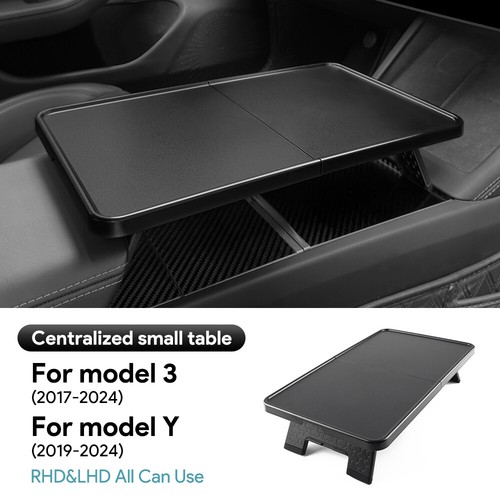 Car Table Tray Center Console Foldable Laptop Desk for Tesla Model Y/3 ...