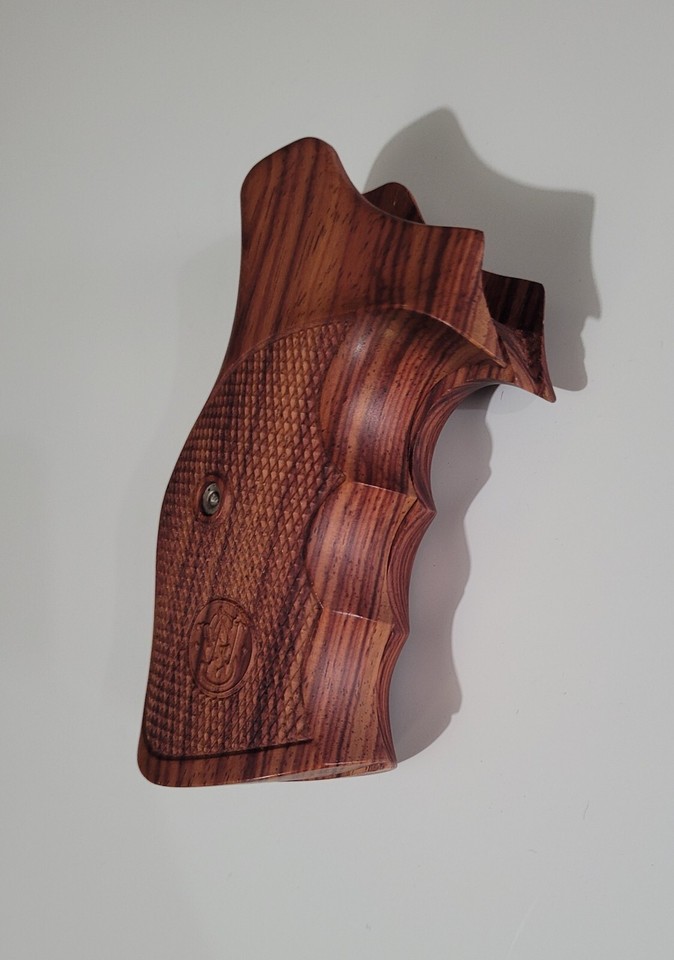 Smith & Wesson K/L frame wood grips | eBay