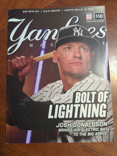 Josh Donaldson New York Yankees Magazine April 2022 Aaron Judge RP | eBay